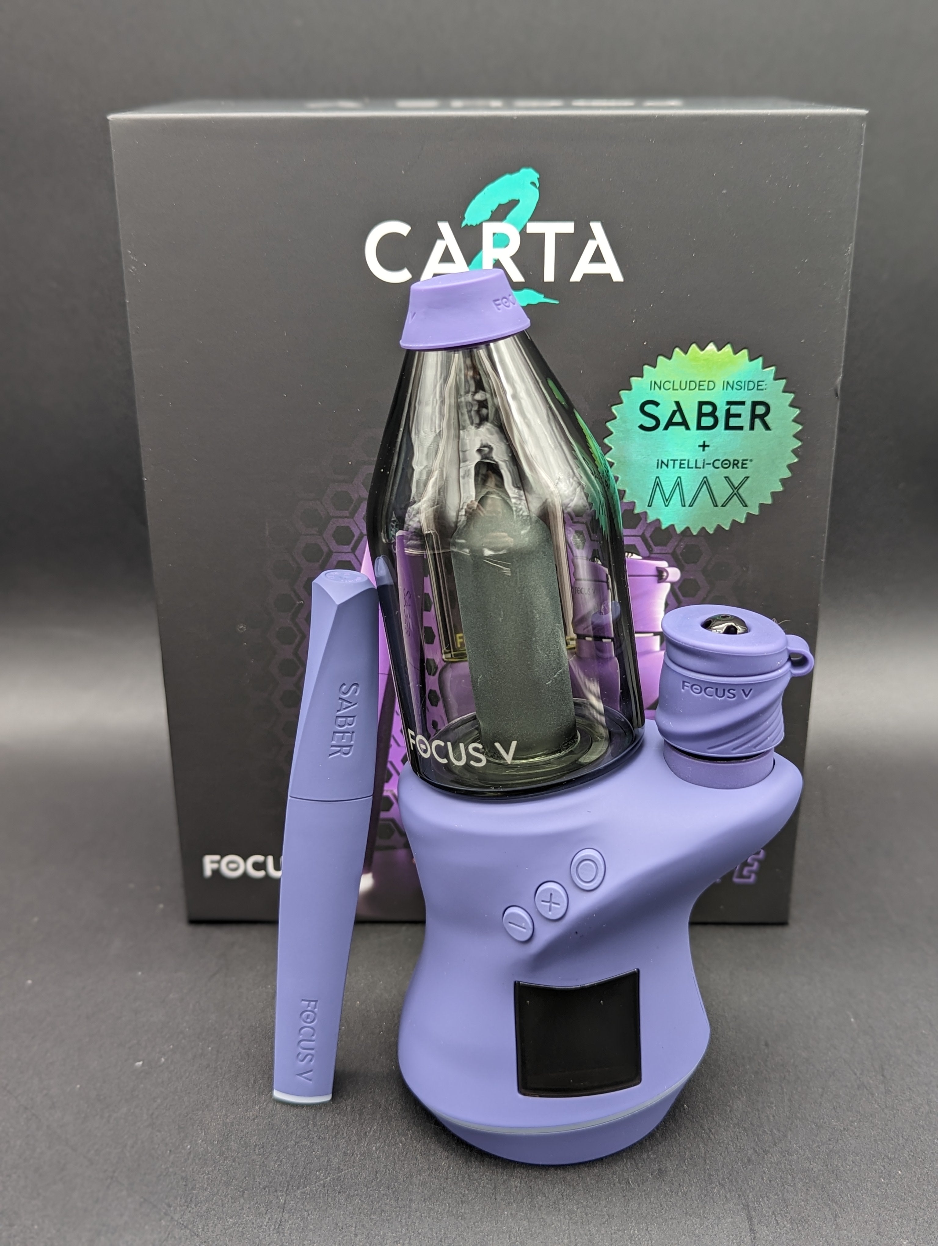Focus V CARTA 2 eRig MAX Oil Atomizer & Saber Hot Knife Bundle ...