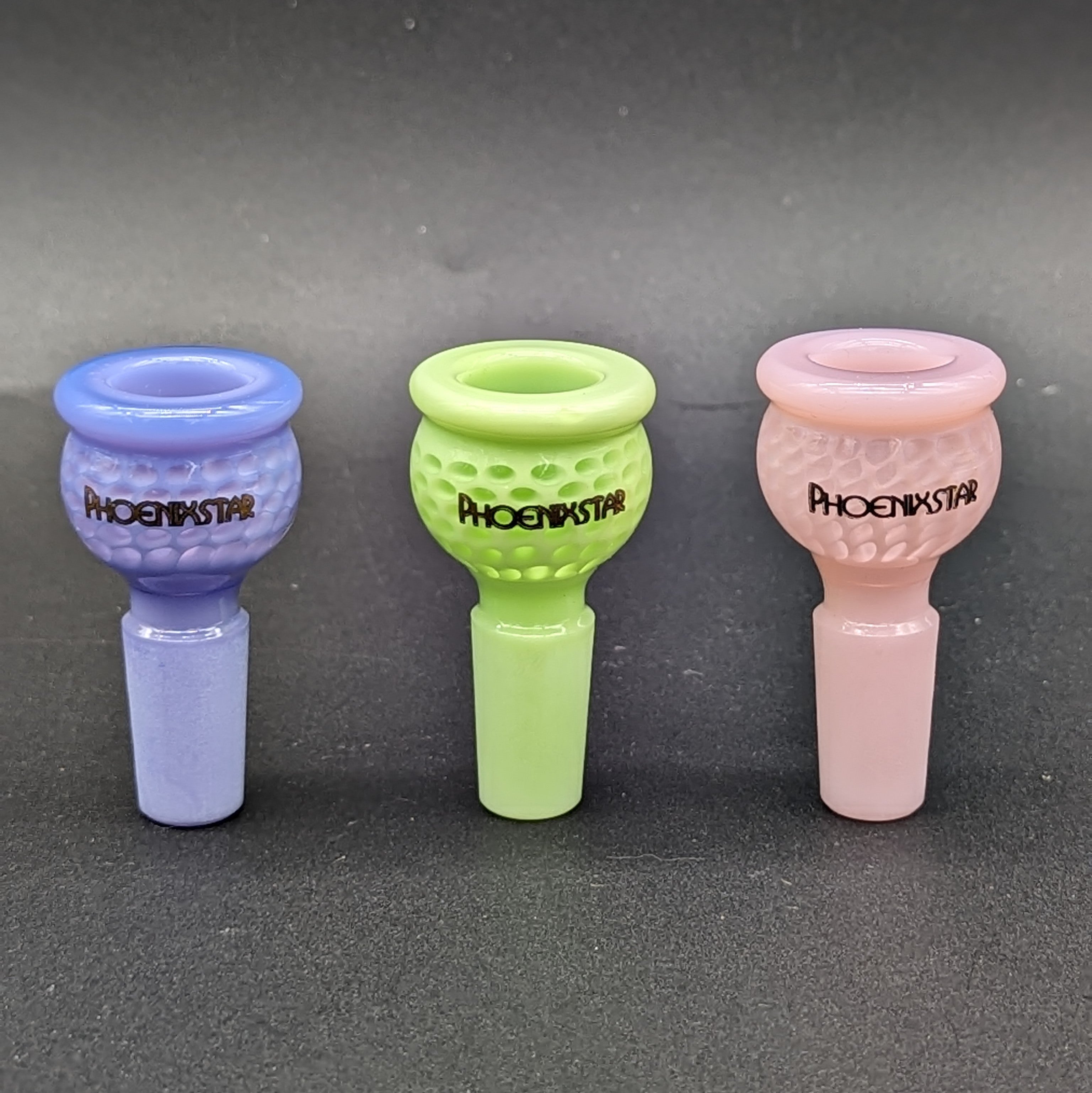 Full Color Single Hole Honeycomb Slide 14mm – Midnight Distribution