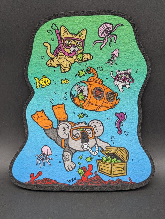 Milkyway x Koala Puffs "Catlantis" Moodmat – Midnight Distribution