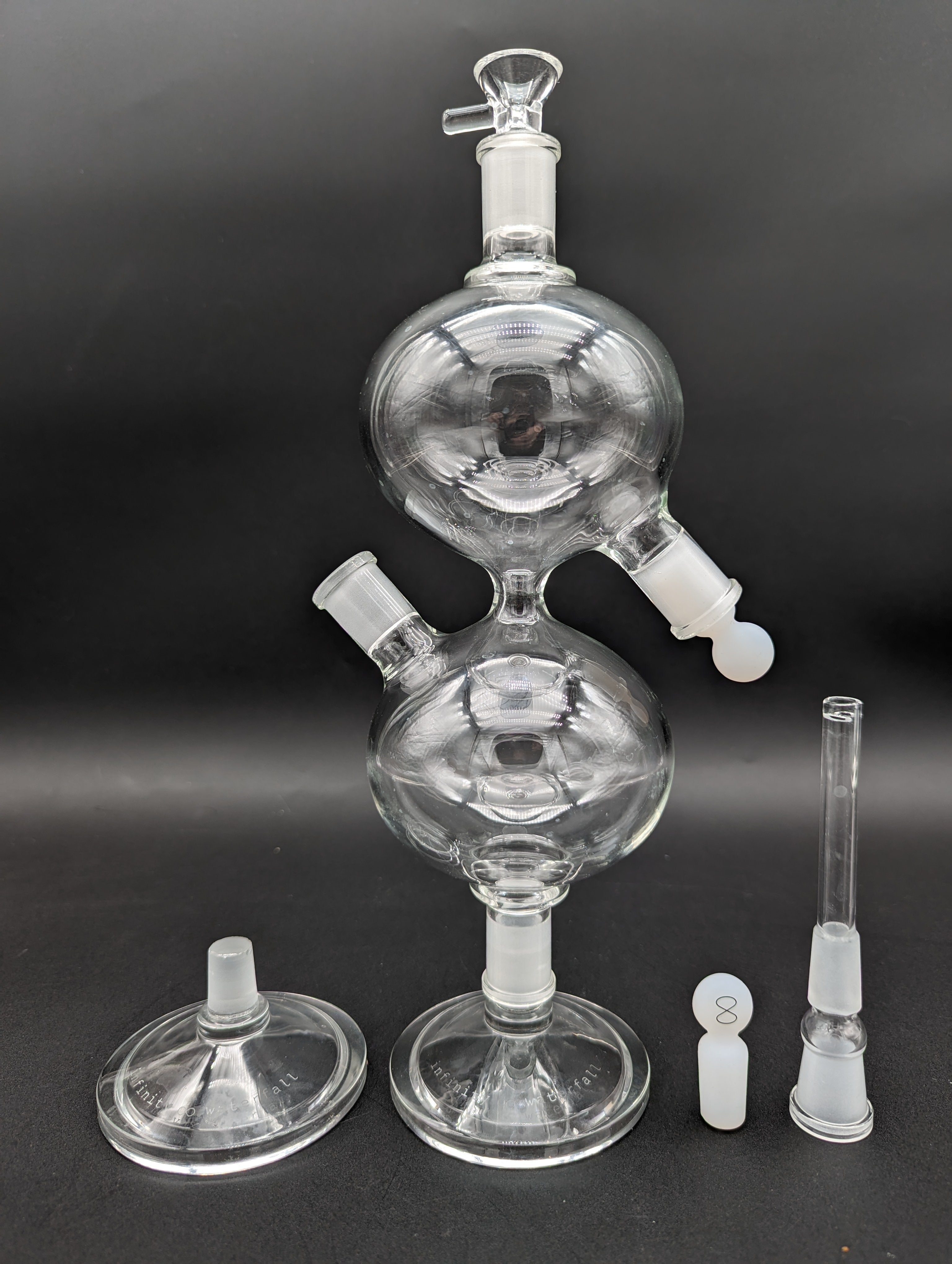 The Infinity Waterfall Remastered - Glass Gravity Bong – Midnight ...